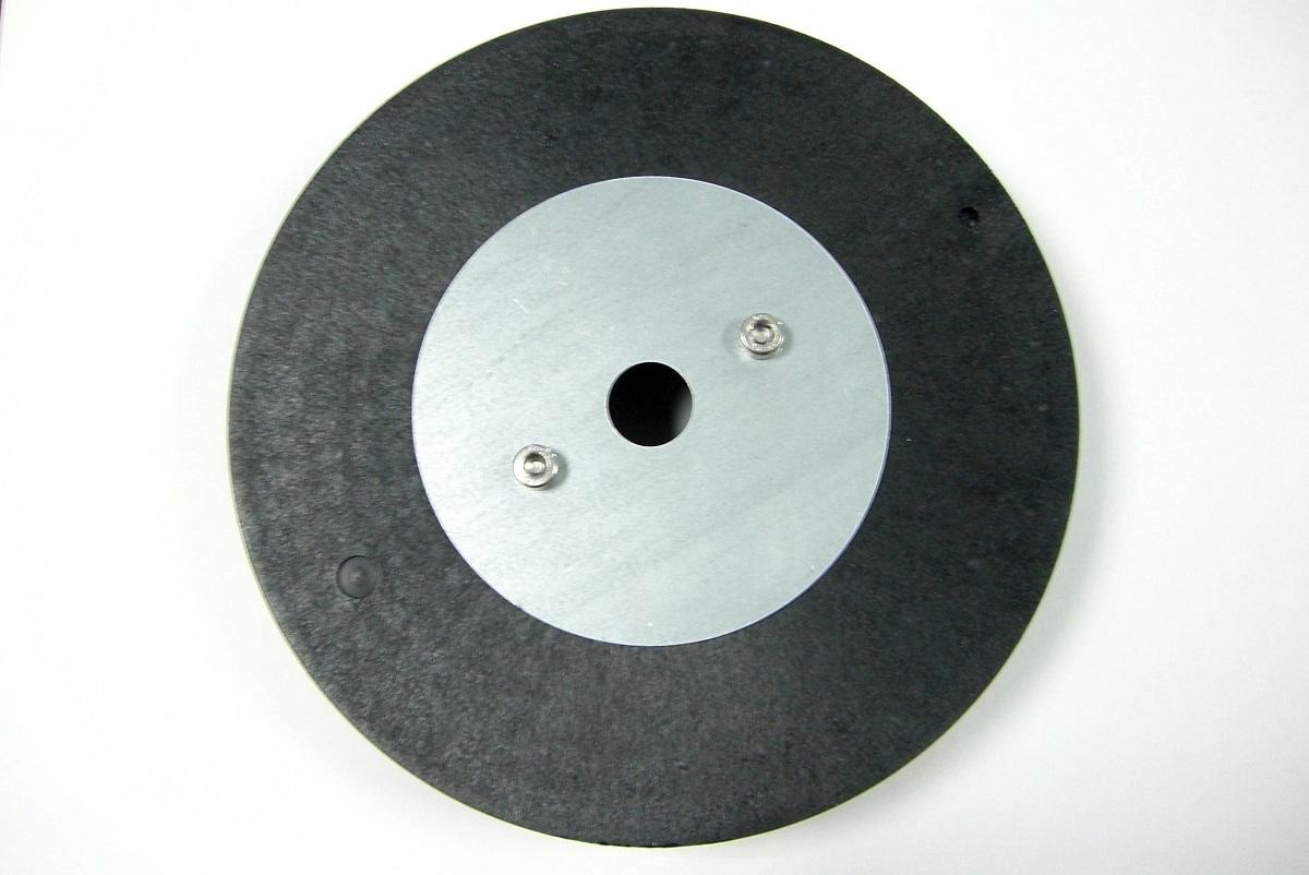 PIATTO RESIDIAM D.250mm 4 SETTORI "RAPID" - MANETTONE - Levigatura